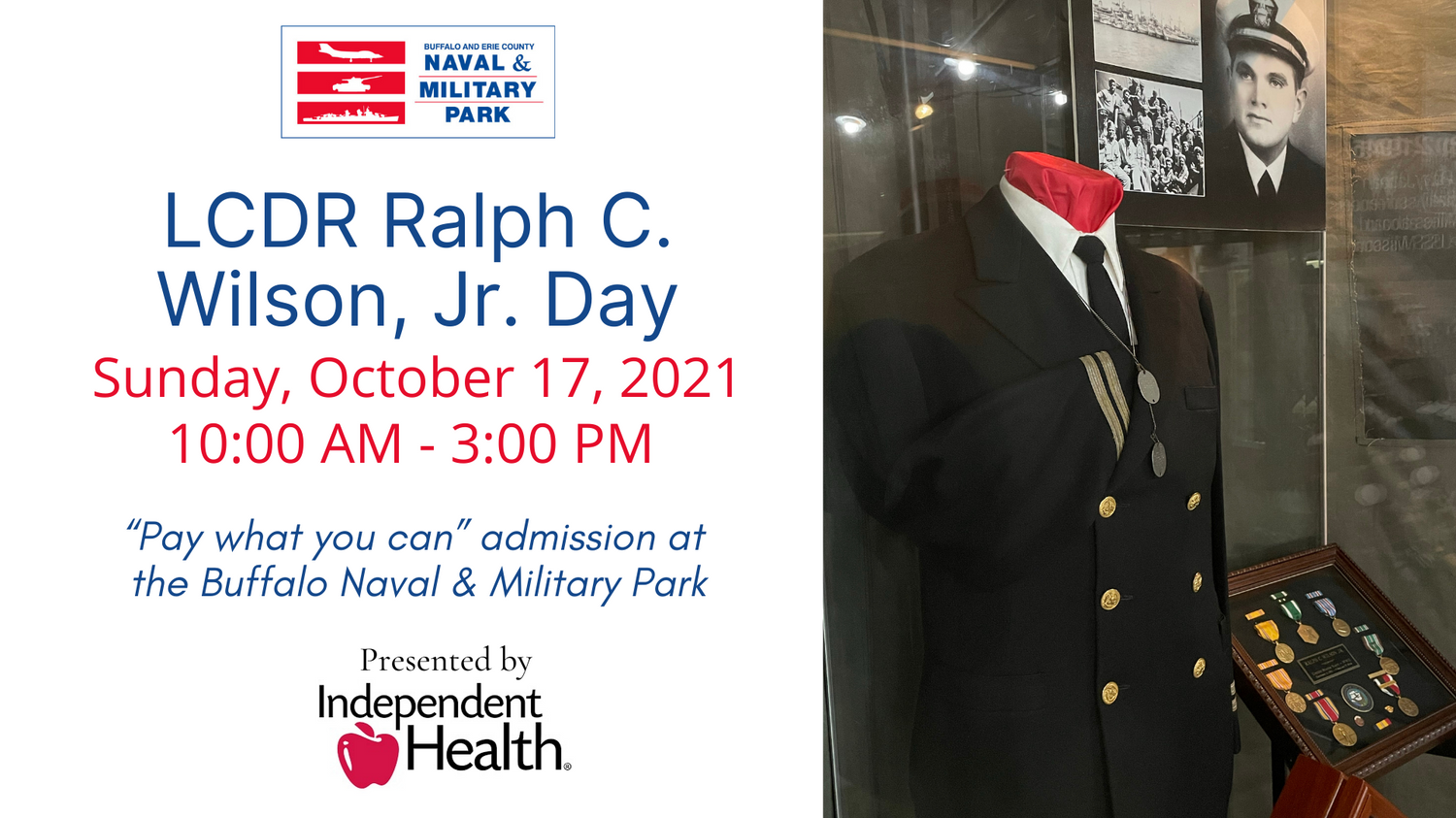 LCDR Ralph C. Wilson, Jr. Day - Buffalo Naval Park