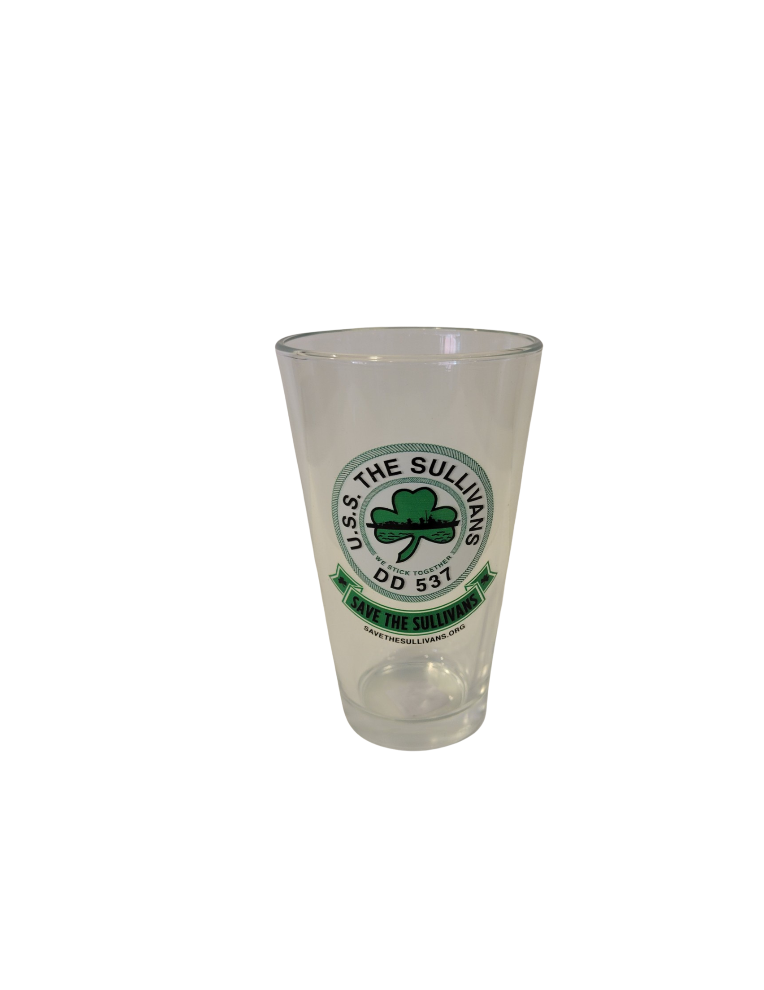 USS The Sullivans Pint Glass - Buffalo Naval Park
